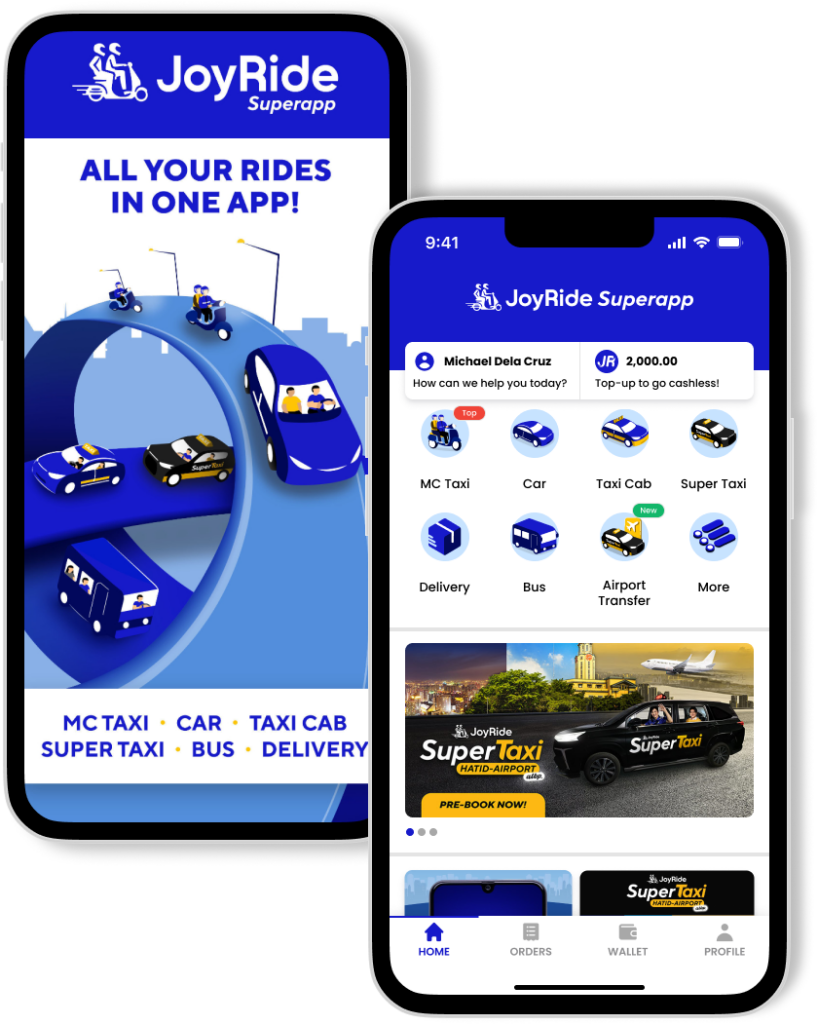 JoyRide PH: MC Taxi, Car, Airport Transfers - JoyRide PH